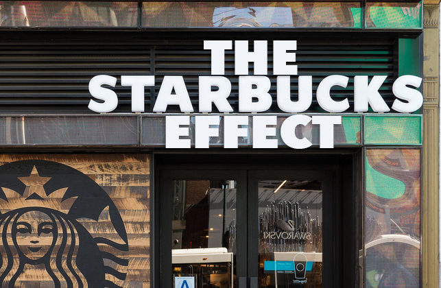 “The Starbucks Effect”: Expensive Coffee Springs Expensive Homes